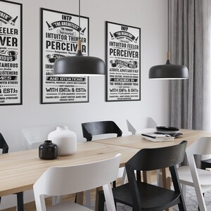 16 Myers Briggs Personality Types Test Printable Digital Download ...