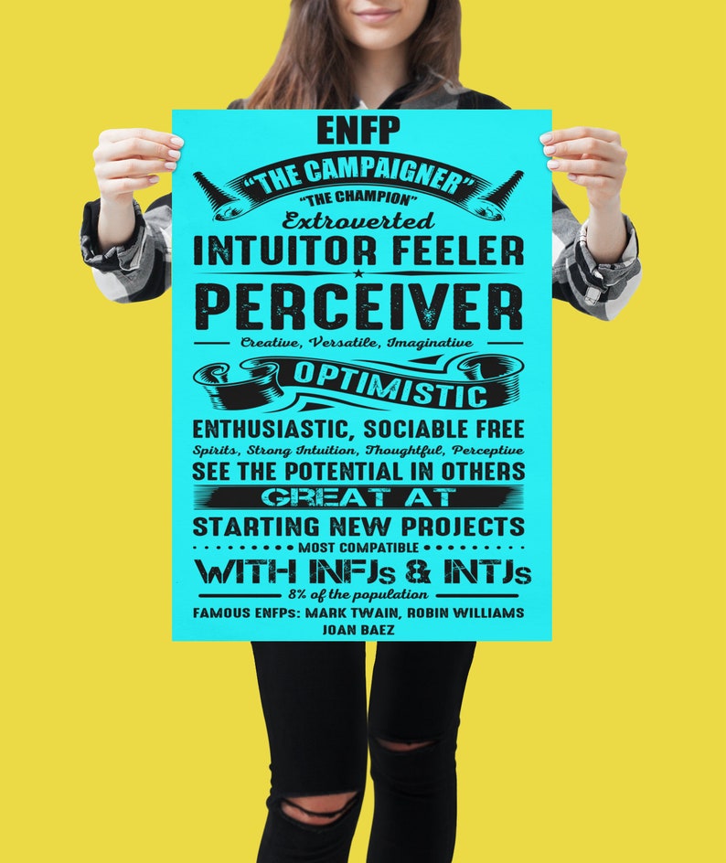 16 Myers Briggs Personality Types Test Printable Digital Download ...