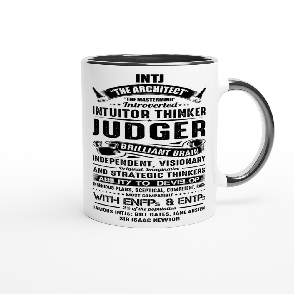 INTJ Meyer Briggs Personality Type Test Conversation Piece - Etsy