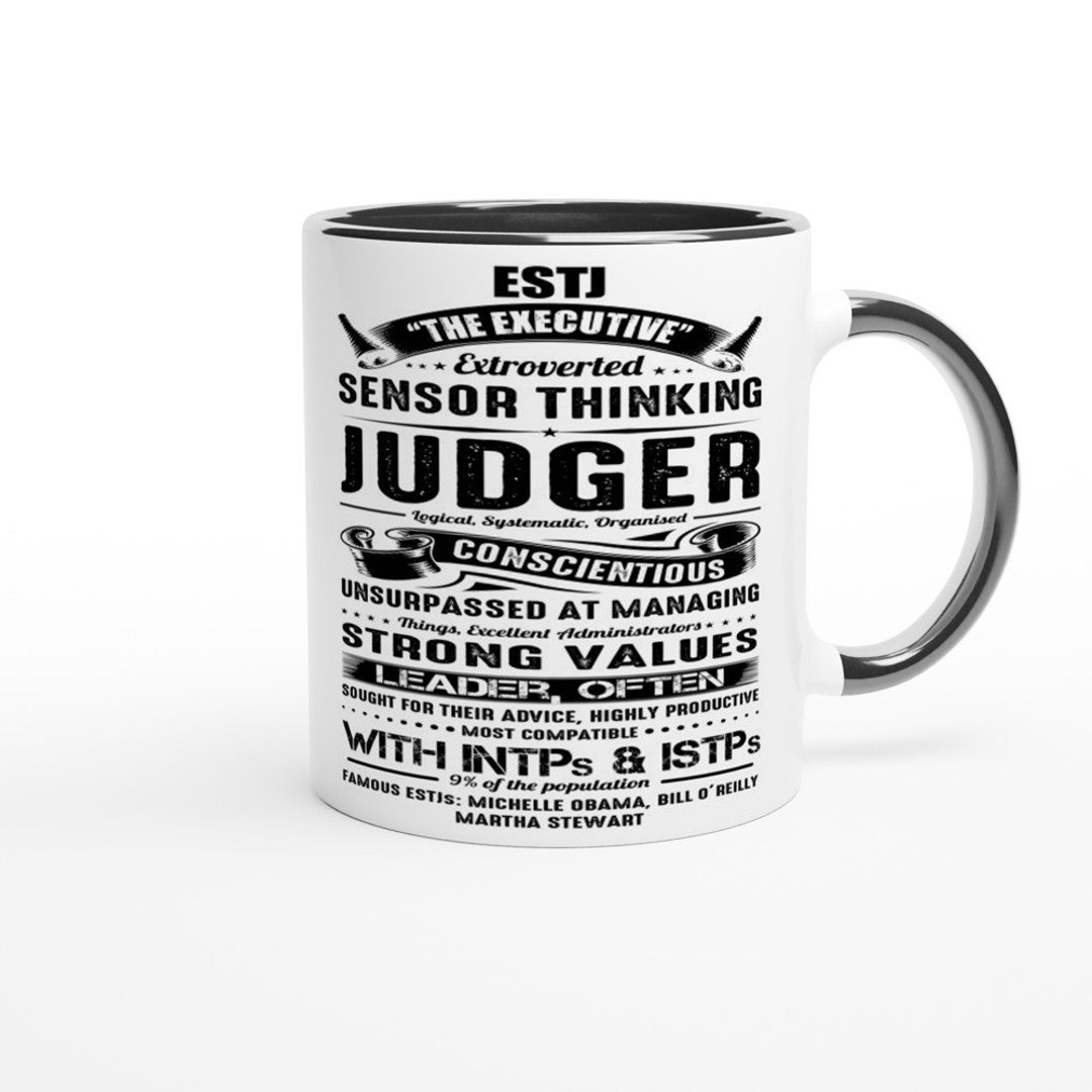 ESTJ - Meyer Briggs Personality Type Test Conversation Piece Psychology ...
