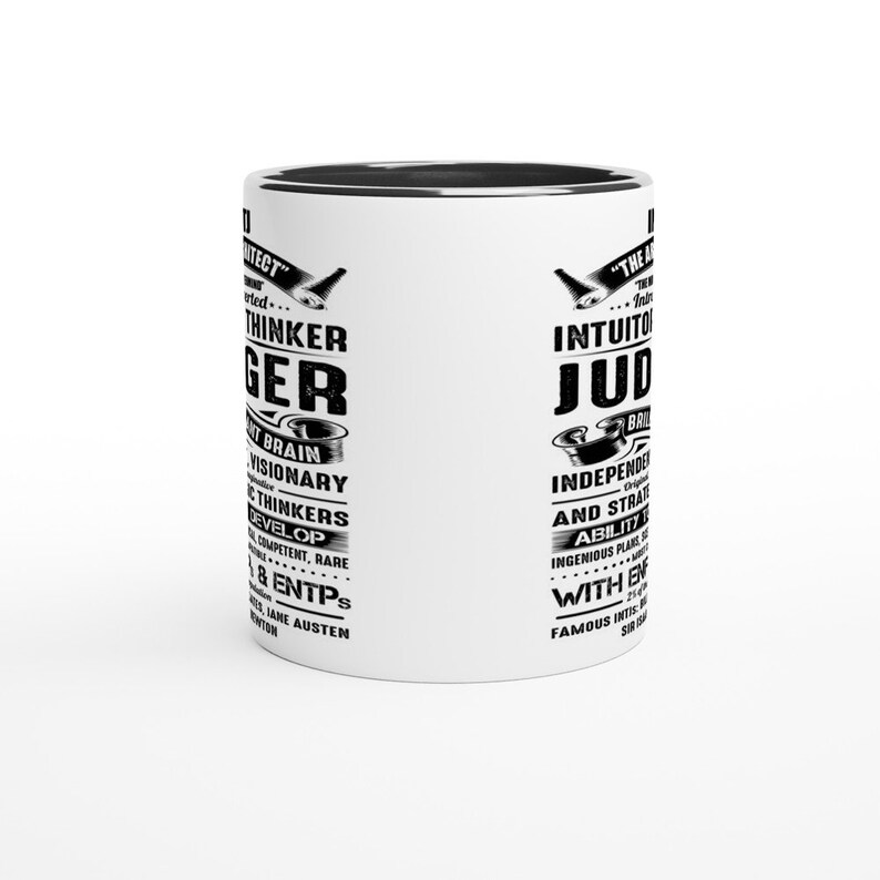 INTJ - Meyer Briggs Personality Type Test Conversation Piece MBTI ...
