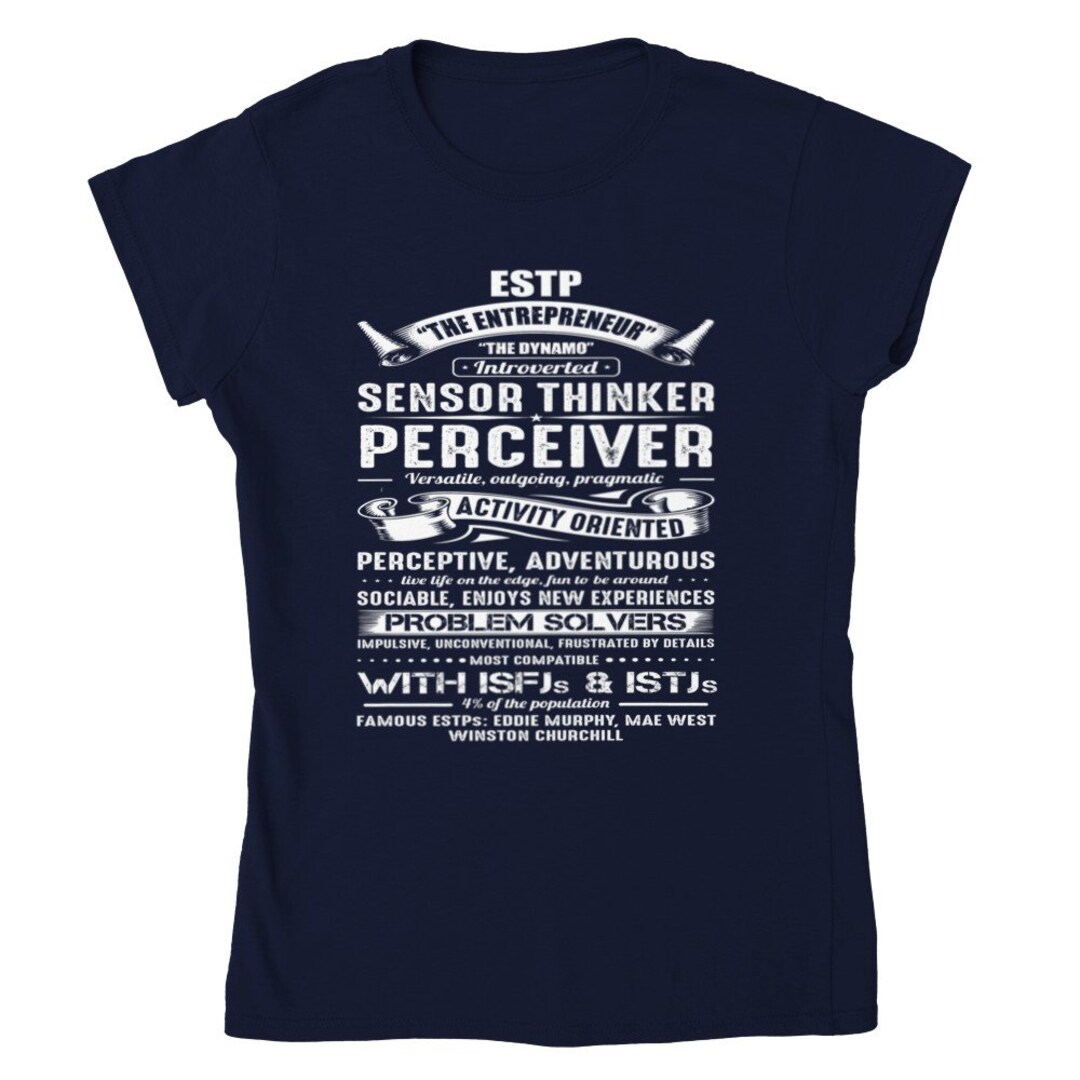ESTP Meyer Briggs Personality Type Test MBTI EXTROVERT Gift - Etsy
