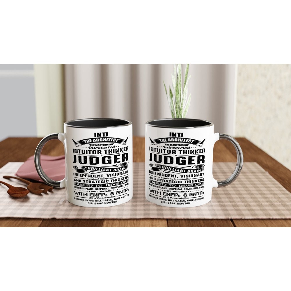 INTJ - Meyer Briggs Personality Type Test Conversation Piece MBTI ...