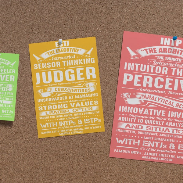 Personality Poster - Etsy