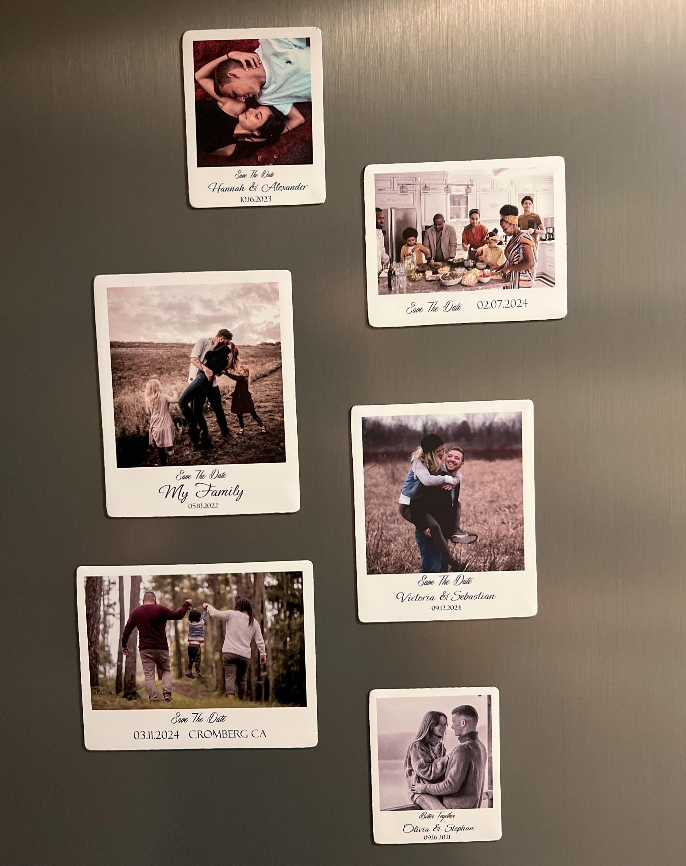 Personalized Photo Wedding Magnets: Custom Favors for Guests - Etsy