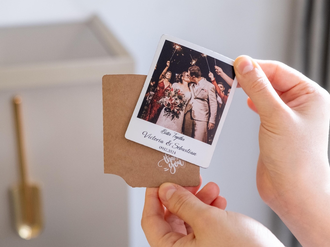 Personalized Photo Fridge Magnets, Custom Keepsake Gifts for Weddings ...