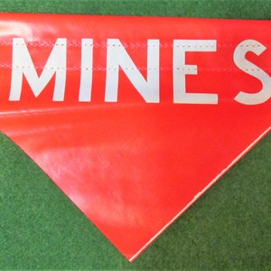 Set of 3 US Military Land Mine Warning Signs. | Etsy