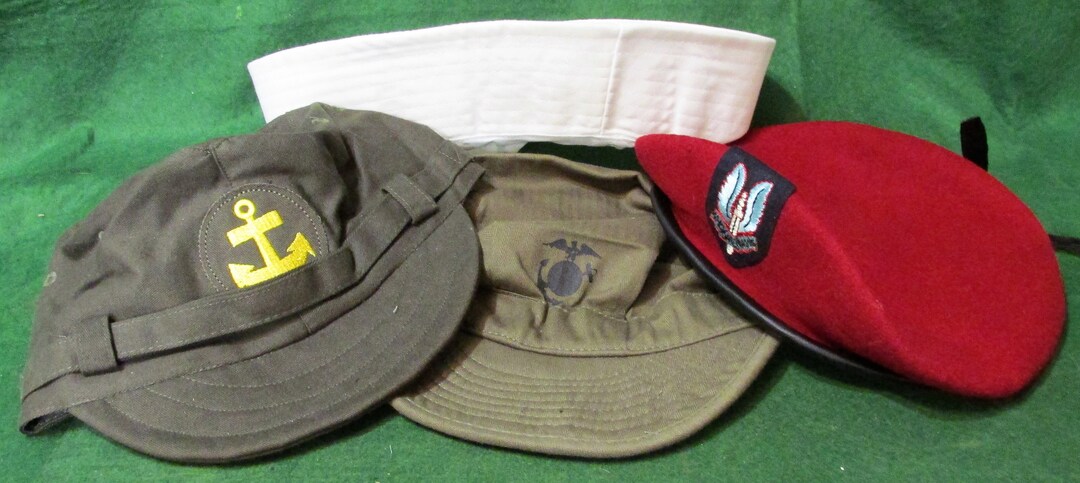 Kids Toy Military Hats Set of 4 - Etsy