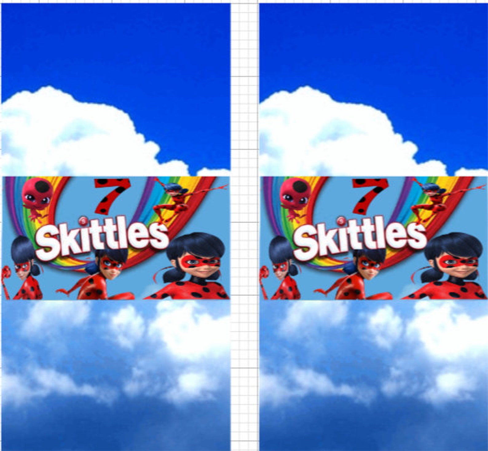 SKITTLES LABEL - Etsy