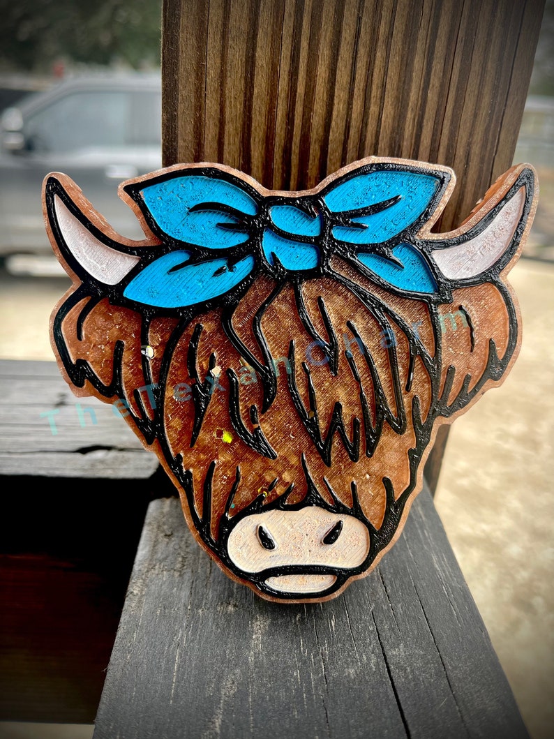 Highland Cow Freshie - Etsy
