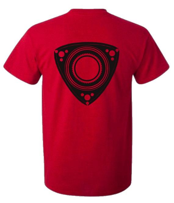 Custom Rotary Shirt Rotary Symbol Front and Back Shirt | Etsy