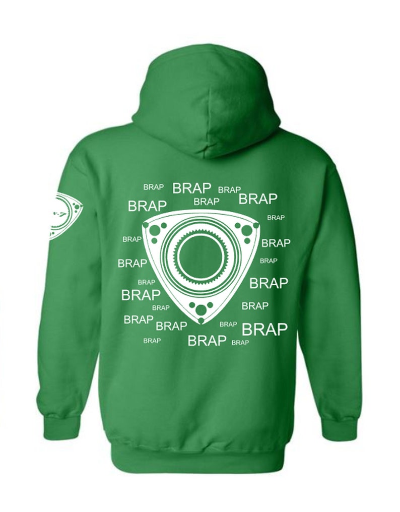 RX7 Rotary Brap Splatter Custom Sweatshirt | Rotary Powered Sweatshirt ...