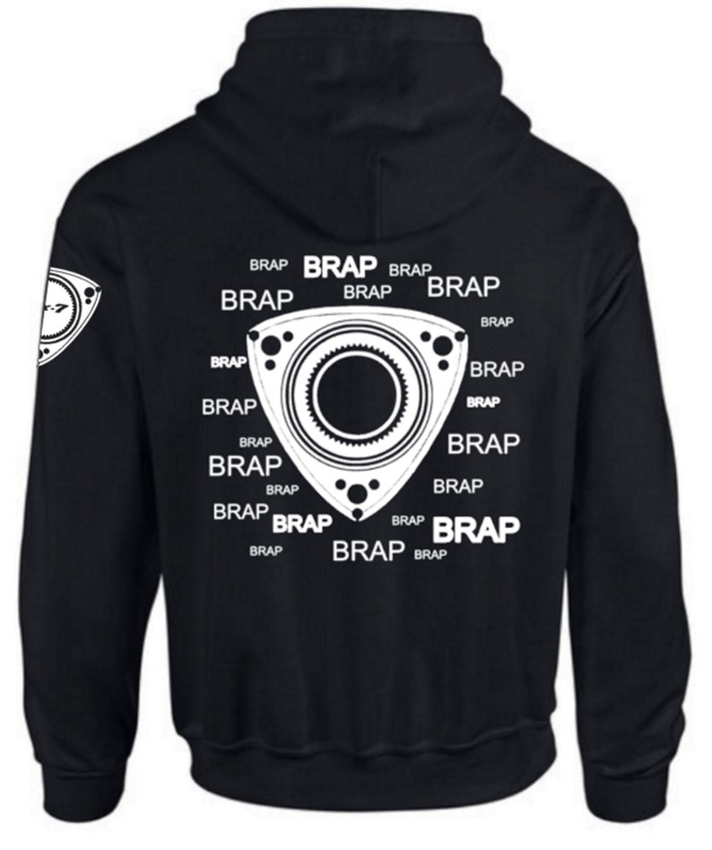 RX7 Rotary Brap Splatter Custom Sweatshirt | Rotary Powered Sweatshirt ...
