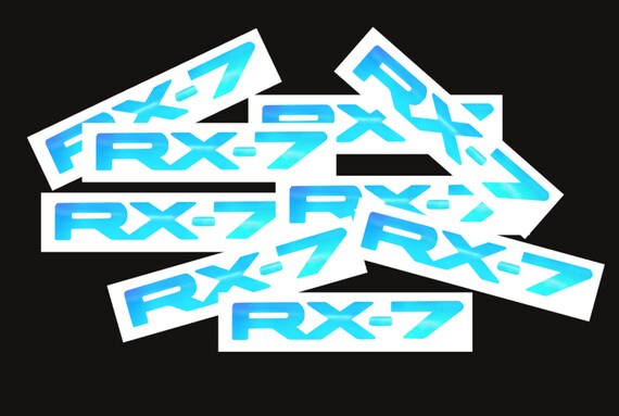RX-7 Vinyl Sticker Car Laptop Phone Case Wall Decal RX7 - Etsy