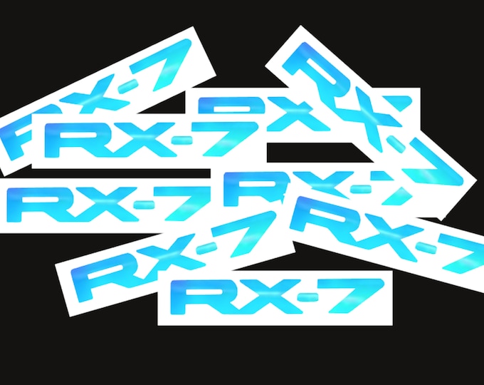 Rotary Wankel Engine Vinyl Decal for JDM Car Mazda RX7 RX8 Fans - Etsy ...