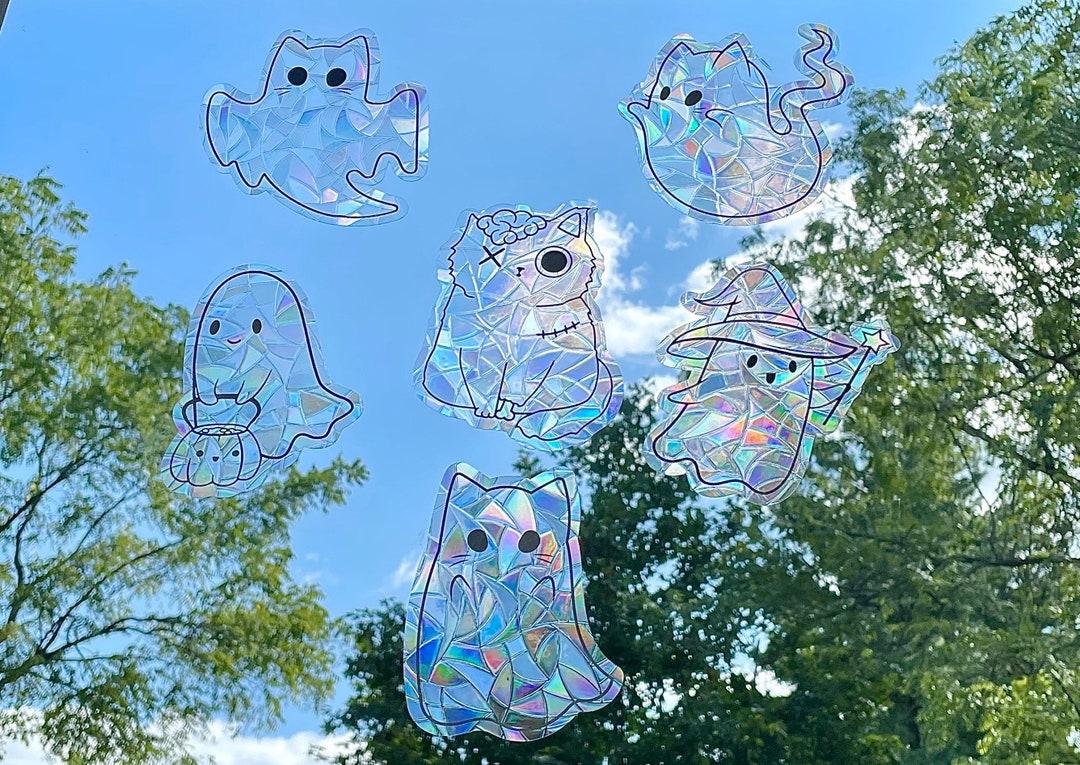 Halloween Ghost Rainbow Suncatchers - Etsy