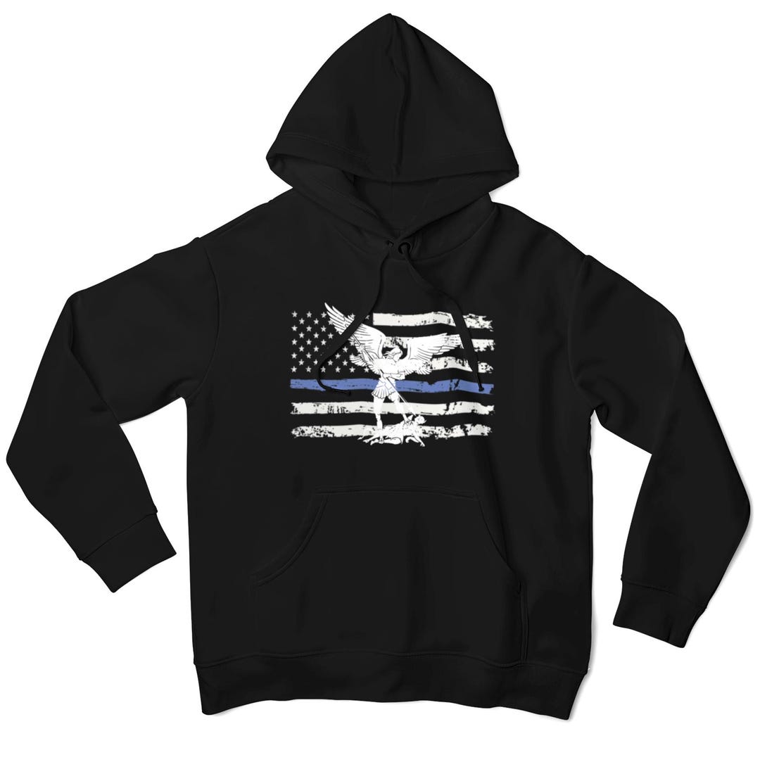 The St Michael Blue Line Hoodie, St Michael, Archangel, Blue Line ...