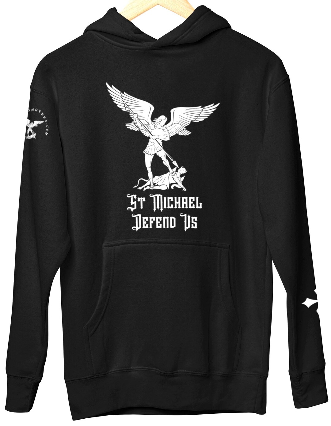 St Michael Archangel Hoodie, Catholic Patron Saint, Unisex - Etsy