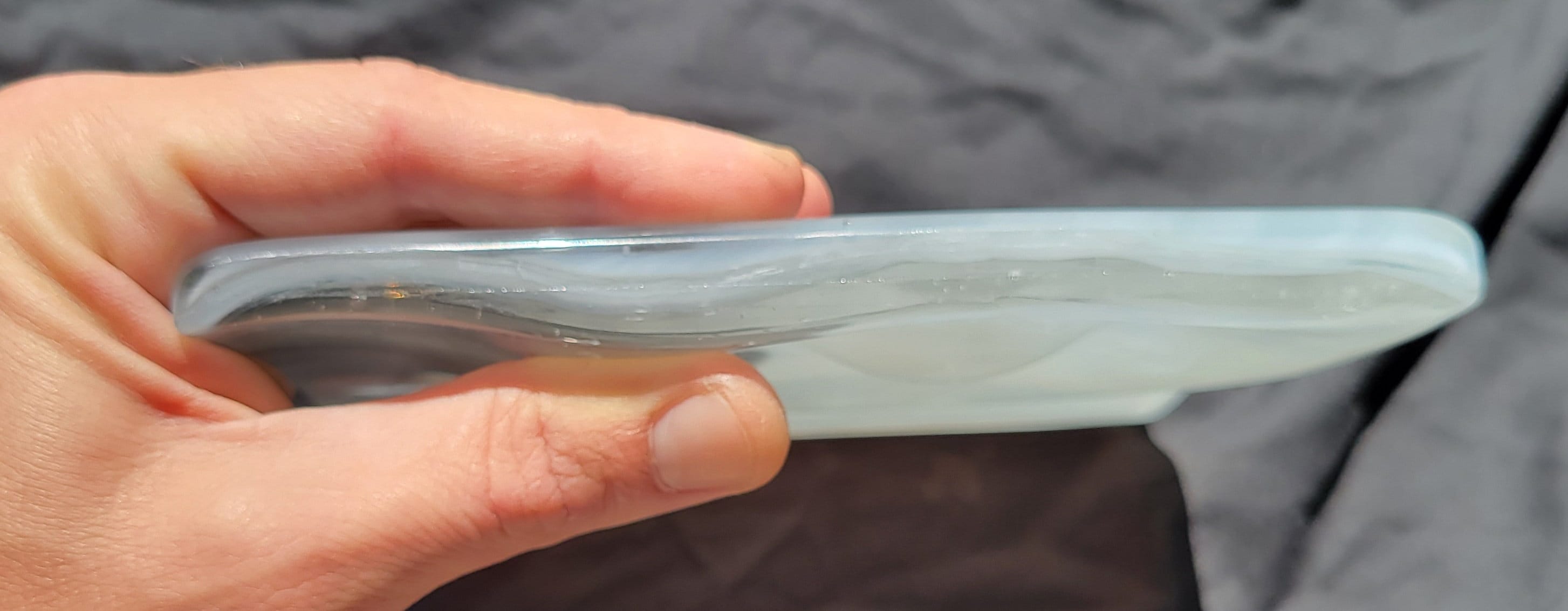 Thick Ripple - Kiln Cast Art Glass Tile - Etsy