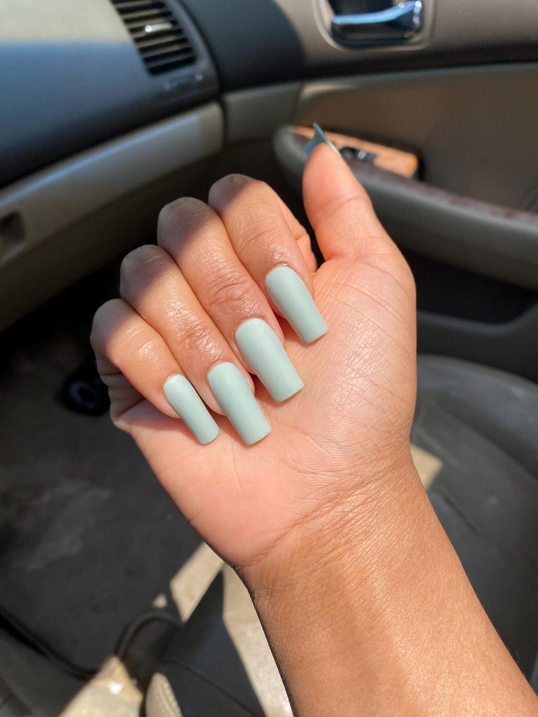 Cool Sage Press on Nails - Etsy