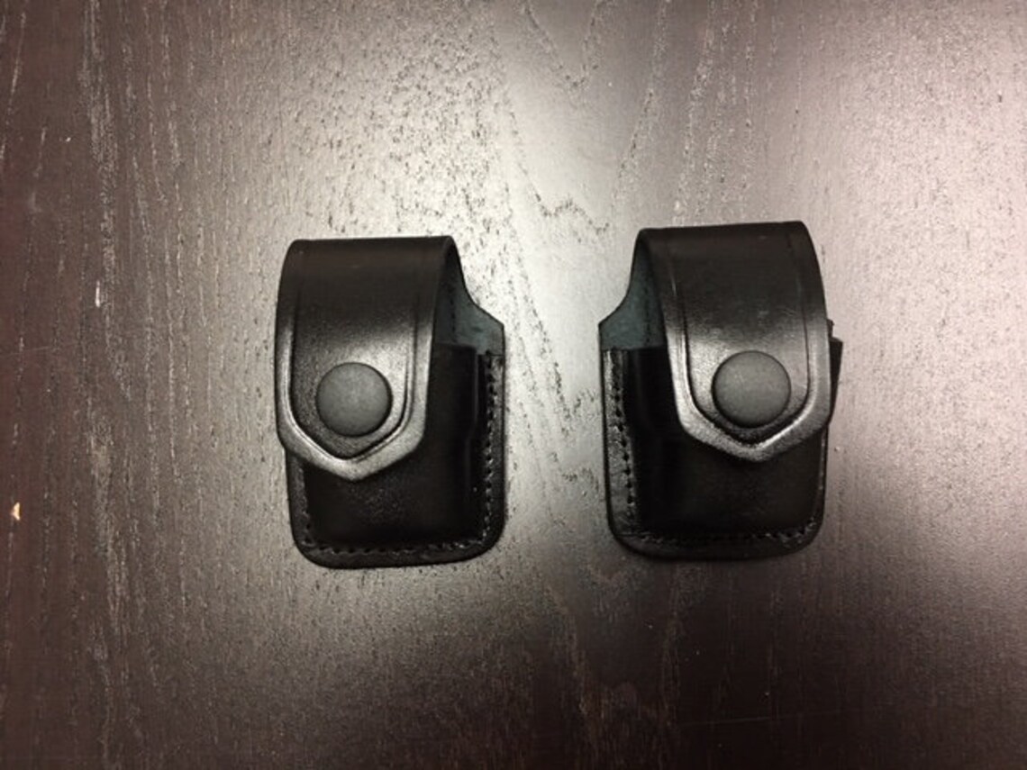 K2001 Two Leather Single Speedloader Carrier/case/pouch for | Etsy