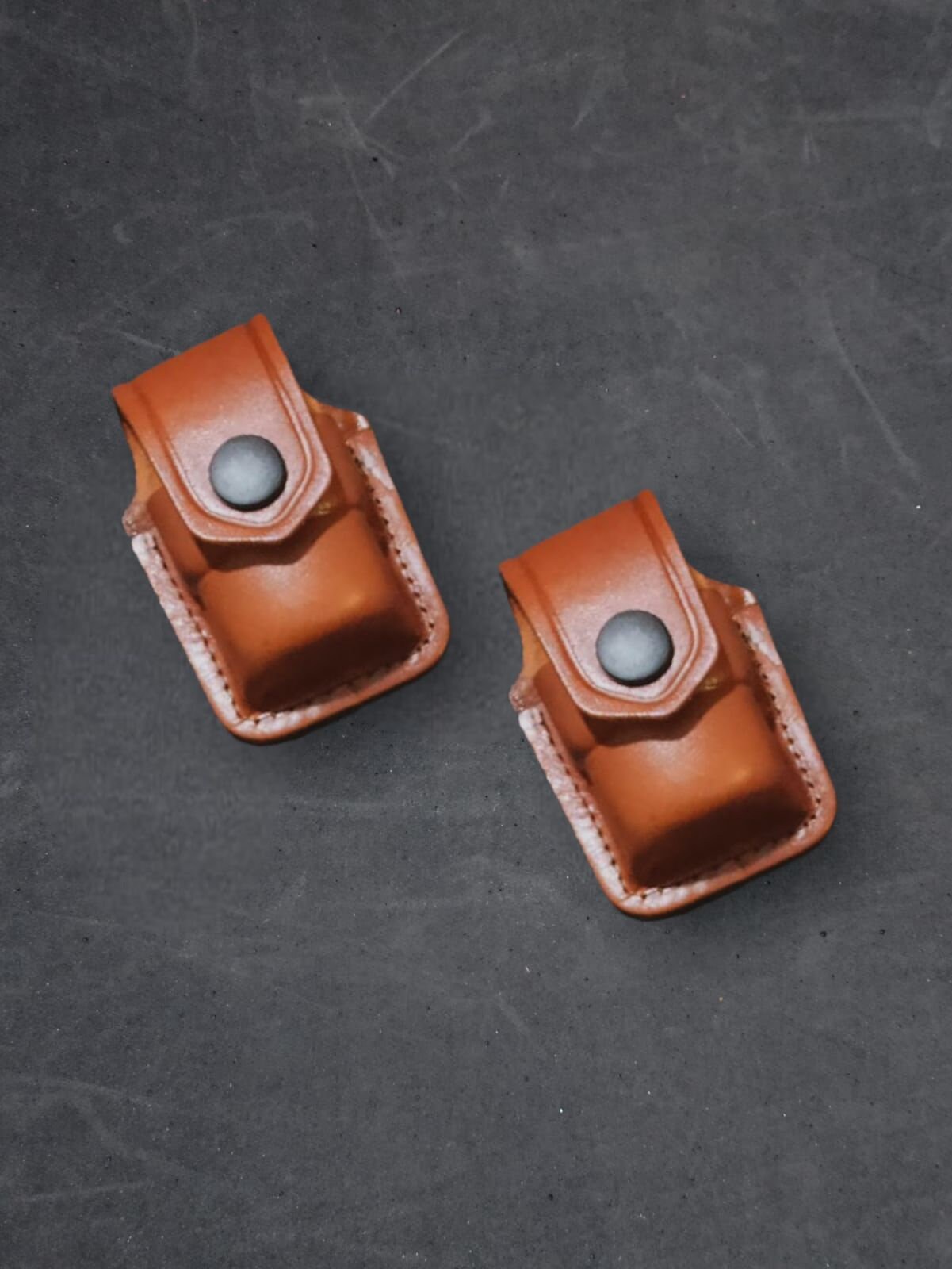 K2001 Two Single Speedloader Pouches With Belt Loops for 357 - Etsy