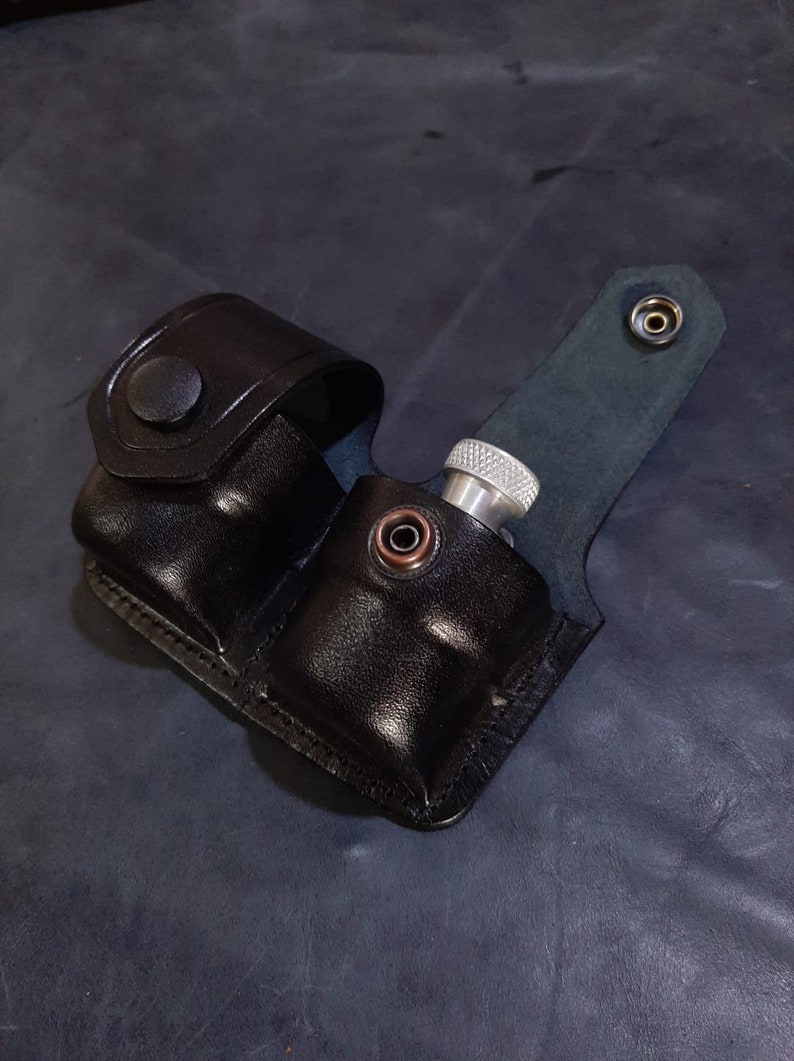 K003 Leather Double Speedloader Pouch for 357 Magnum - Etsy
