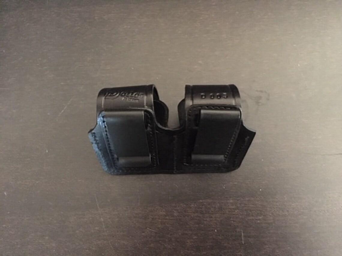 KM005-5S Double Speedloader Case/pouch With Belt Clip Fits 5 - Etsy