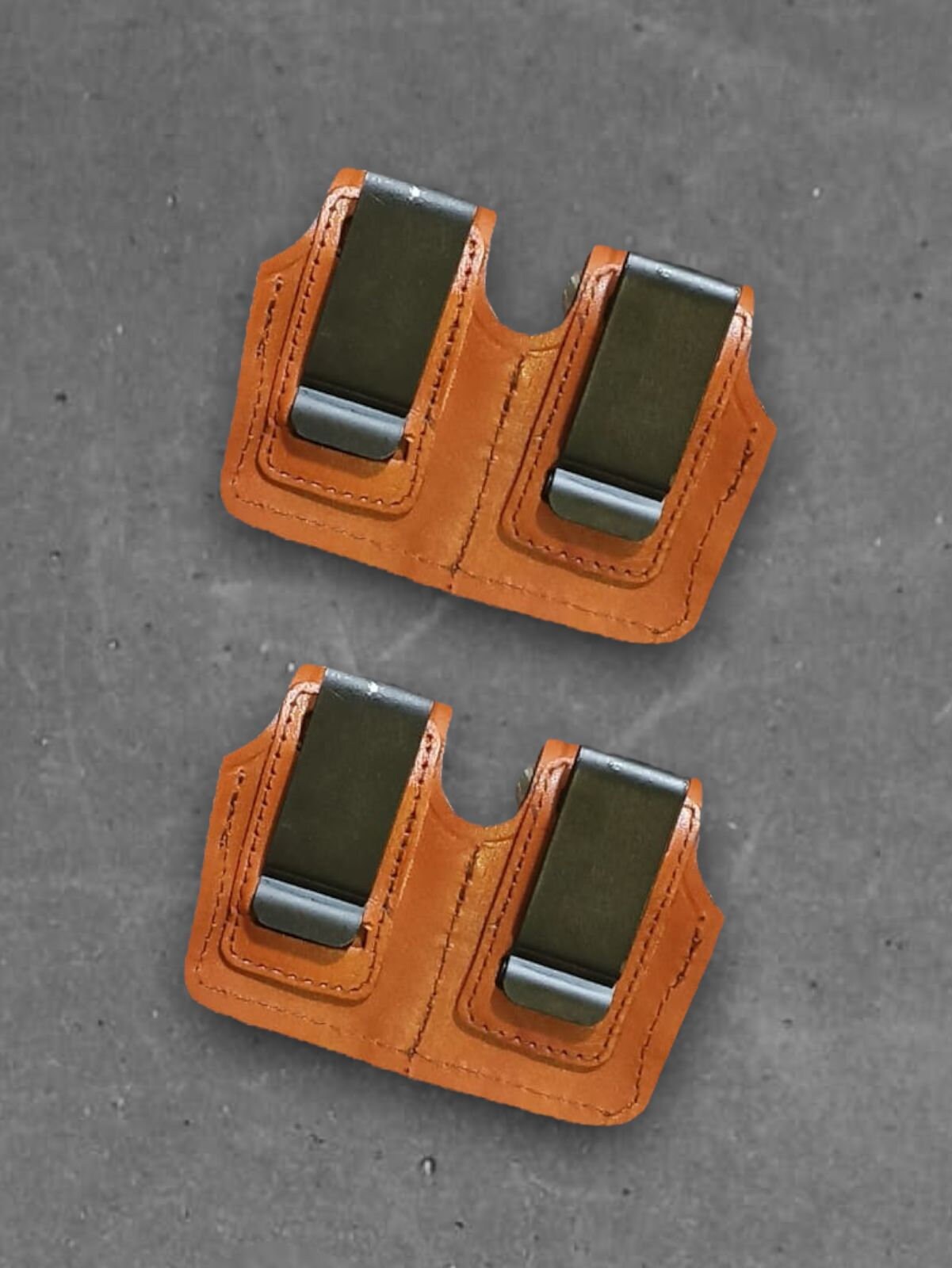 KM2005 Two Leather Double Speedloader Carriers/cases/pouches - Etsy