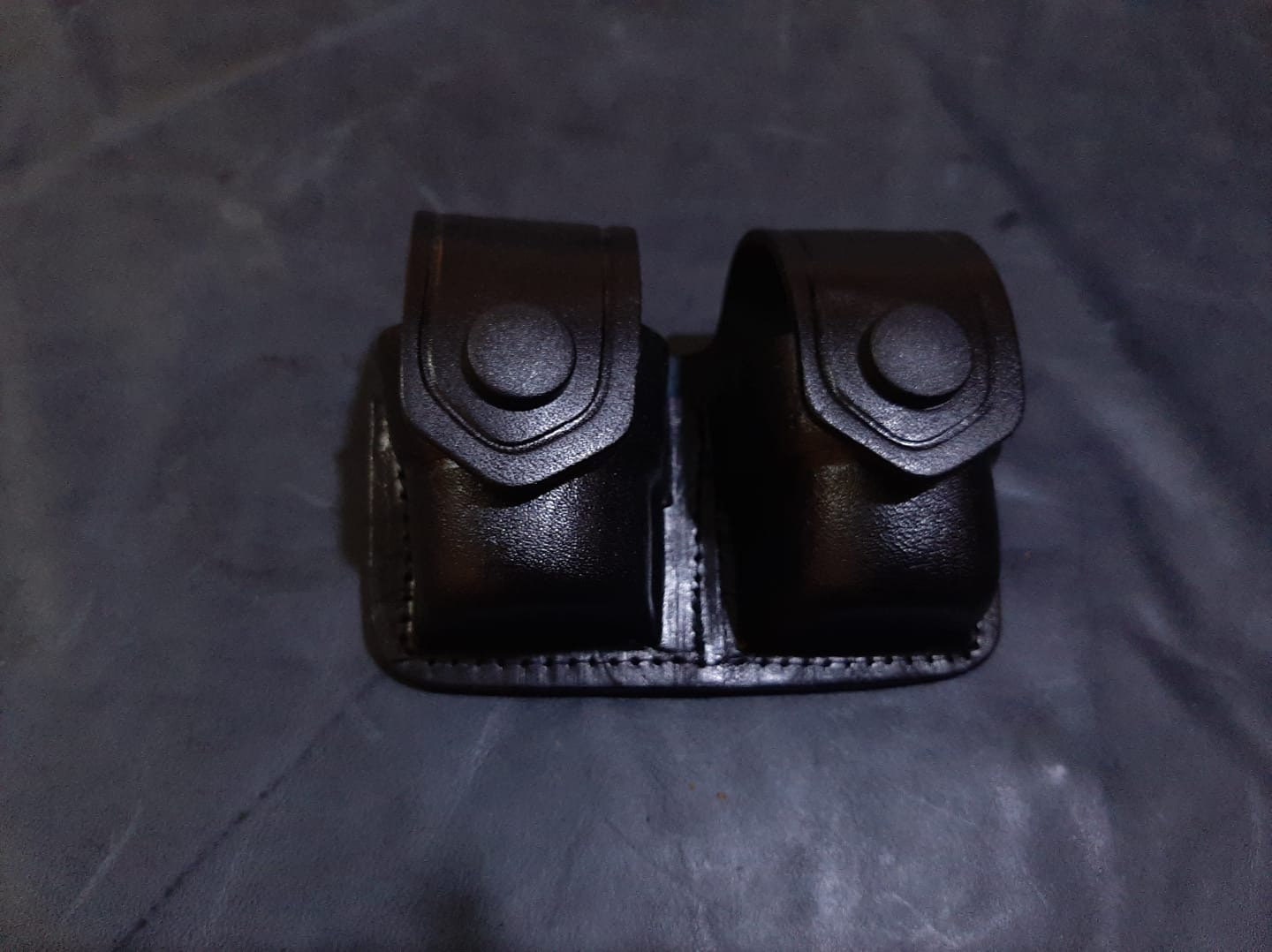 K003 Leather Double Speedloader Pouch for 357 Magnum - Etsy