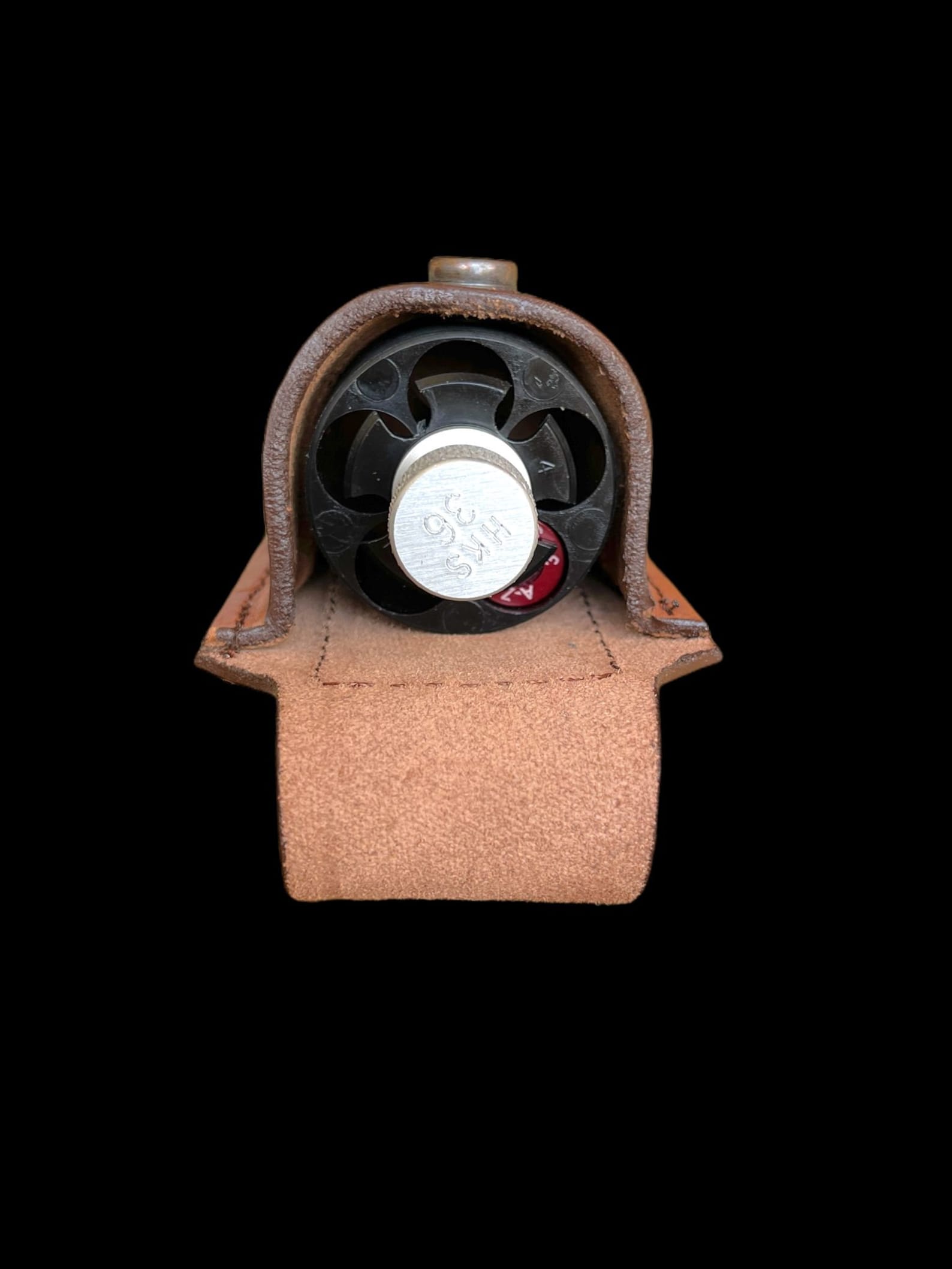 KM002-5S Leather Single Speed Loader Pouch With Belt Clip Fits - Etsy