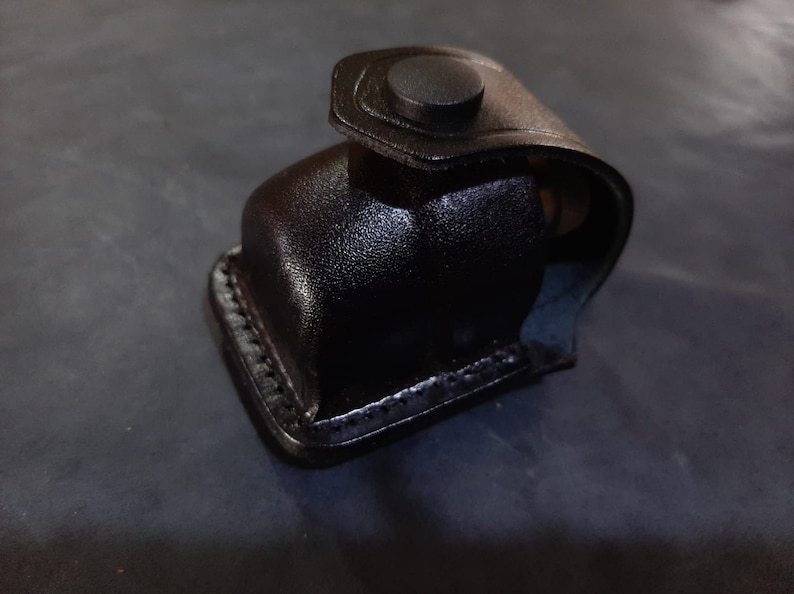 KM002-5S Leather Single Speed Loader Pouch With Belt Clip Fits - Etsy