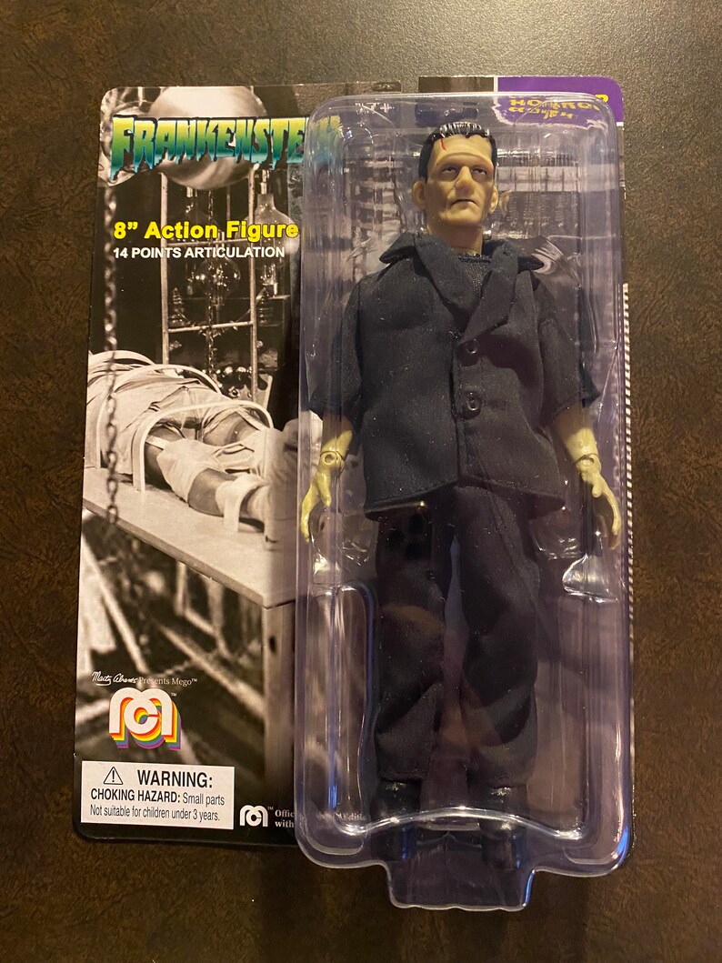 Frankenstein & Bride of Frankenstein Action Figures - Etsy