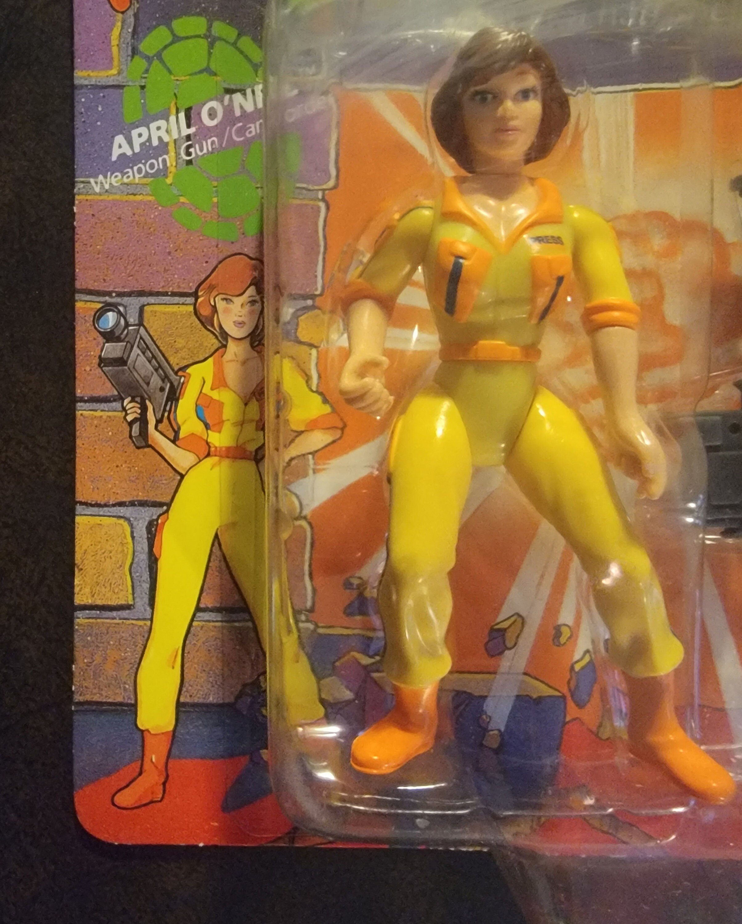 1990 Teenage Mutant Ninja Turtles APRIL O' NEIL Action | Etsy