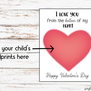 From the Bottom of My Heart Handprint Crafts, Valentine's Day Crafts ...