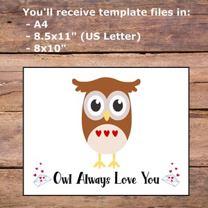 Owl Always Love You Handprint Crafts, Printable Handprint Art, Daycare ...