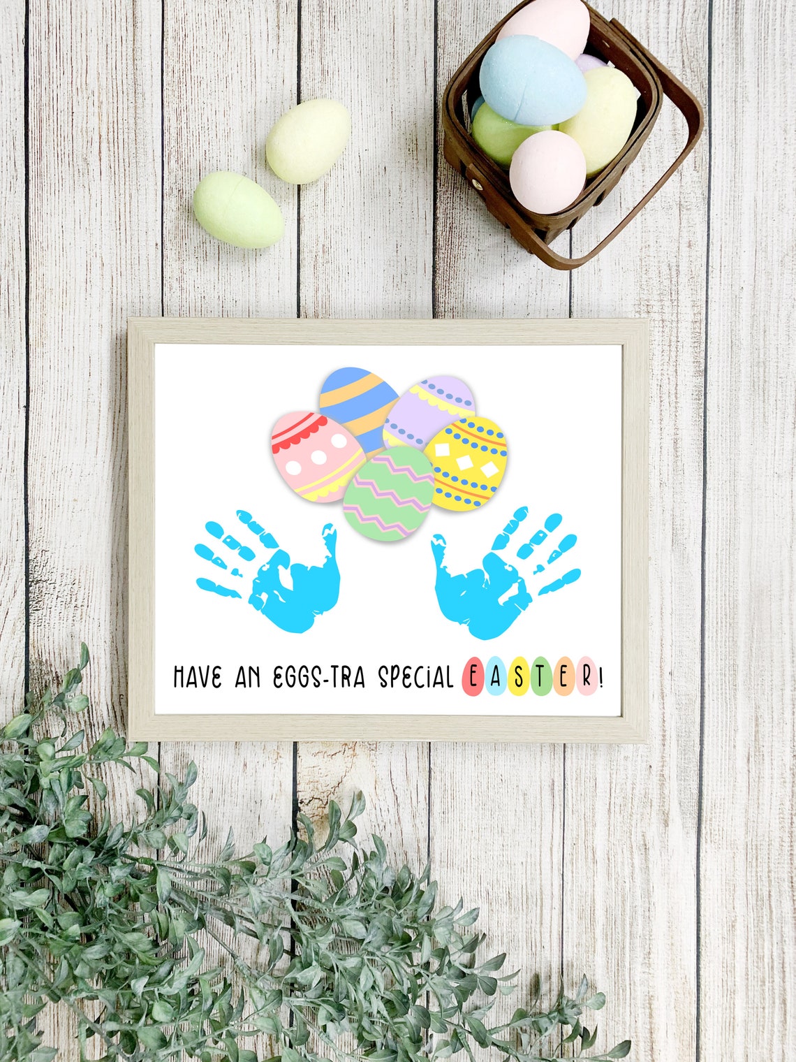 Eggs-tra Special Easter Handprint Craft Printable Handprint - Etsy Canada