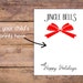 Jingle Bells Footprint Crafts Printable Handprint Card - Etsy