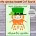 Lucky Leprechaun Handprint Craft, St.patrick's Day Craft, Printable ...