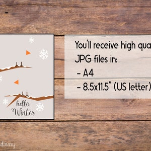 Winter Cardinals Handprint Craft, Winter Printable Card, Sibling Crafts ...