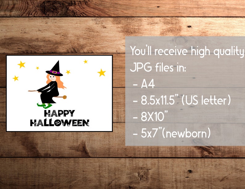 Happy Halloween Witch Handprint Footprint Craft Template - Etsy