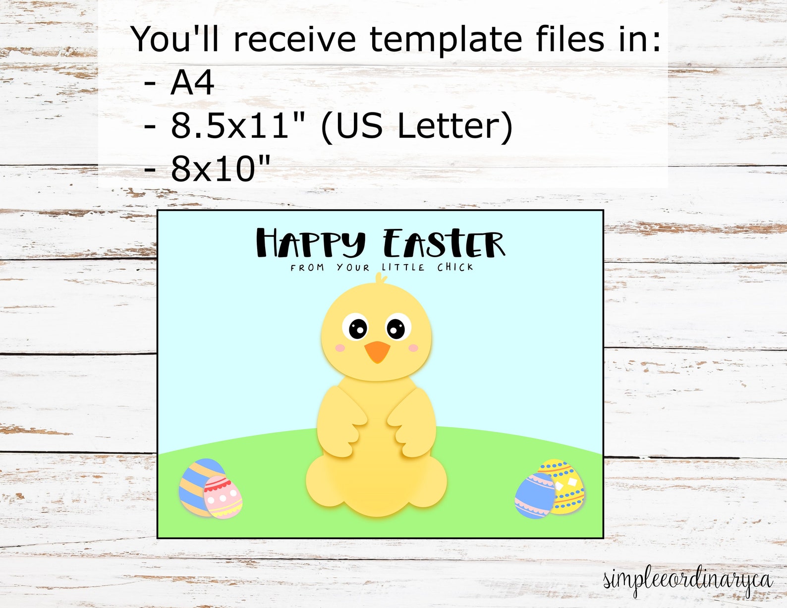 From Your Little Chick Easter Footprint Crafts, Printable Footprint Art ...