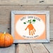 Thanksgiving Handprint Footprint Craft Bundle, Fall Printable Gift ...