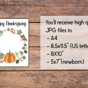 Thanksgiving Handprint Footprint Craft Bundle, Fall Printable Gift ...