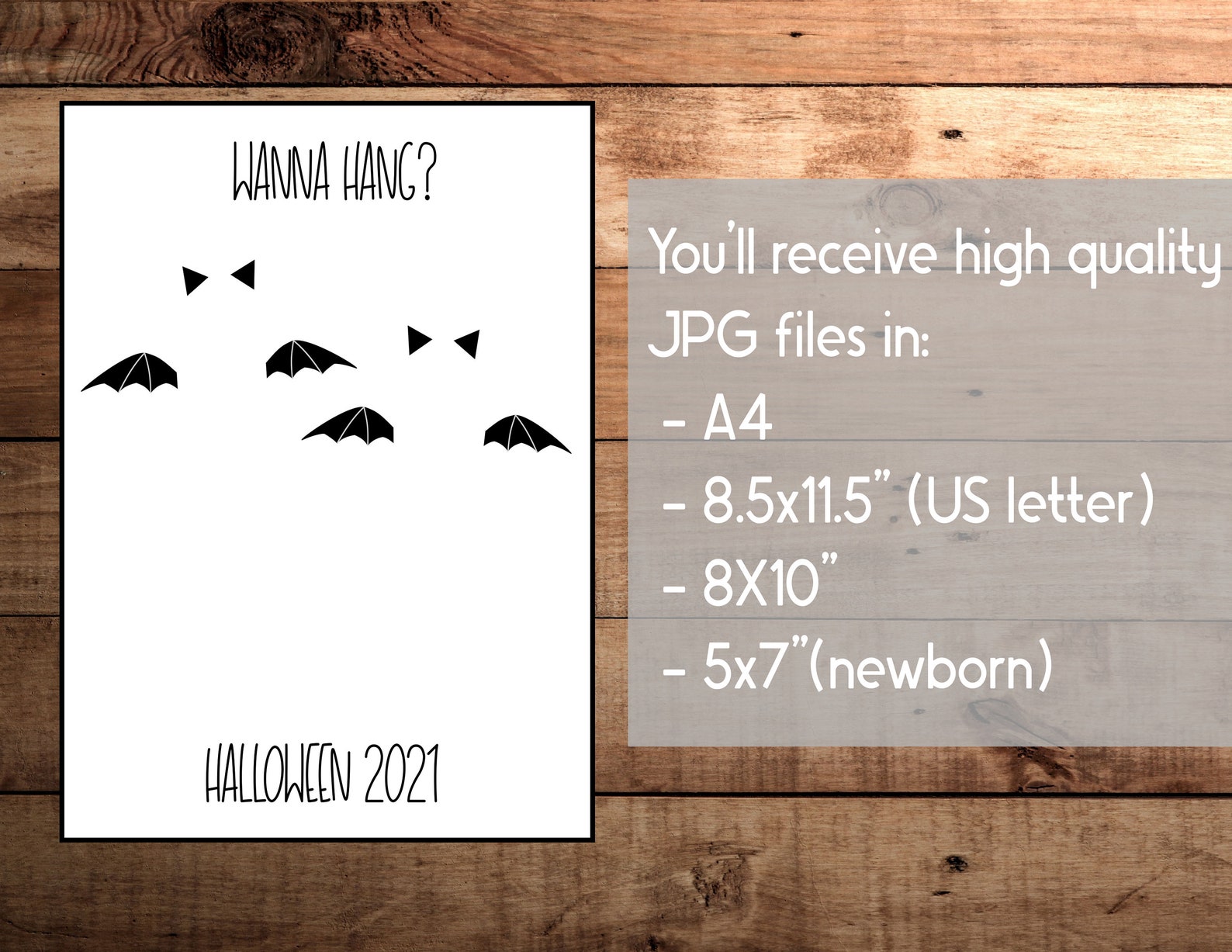 Halloween Bats Footprint Craft Template Printable Footprint | Etsy