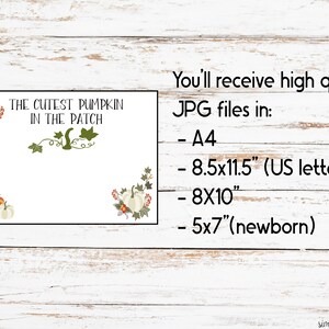 Cutest Pumpkin in the Patch Footprint Crafts, Printable Handprint Art ...