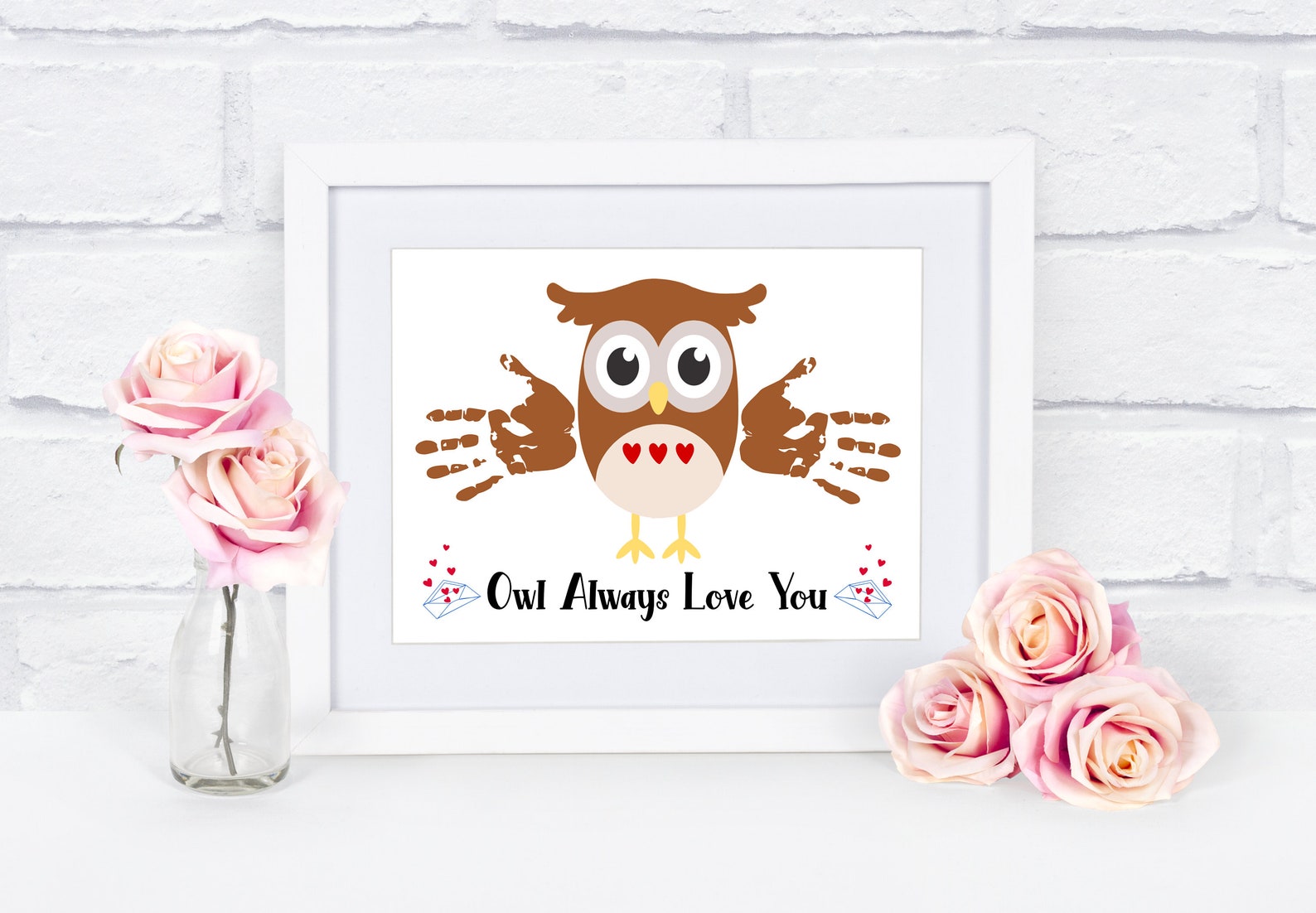 Owl Always Love You Handprint Crafts Printable Handprint Art - Etsy