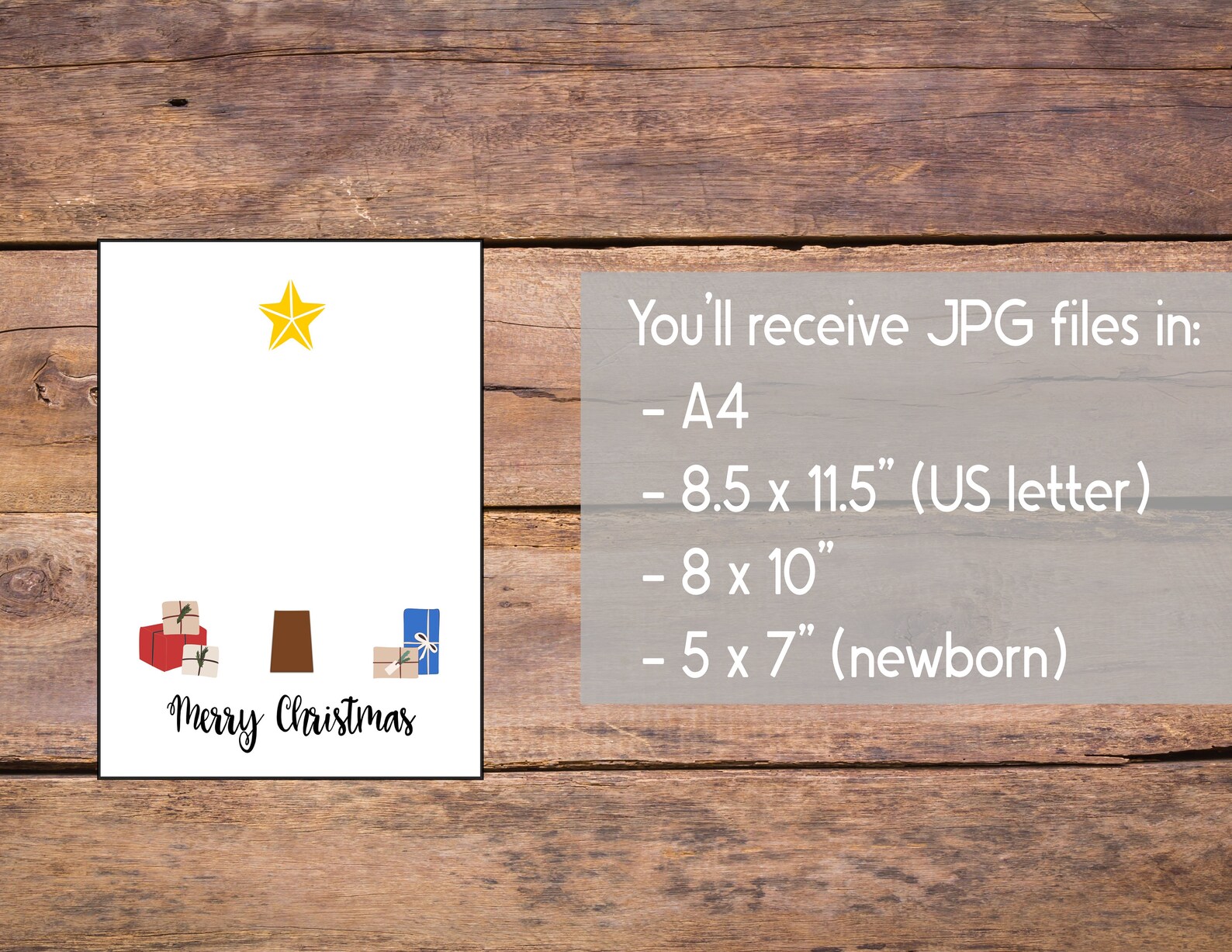 Christmas Handprint Footprint Craft Bundle, Printable Christmas Card ...