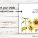 Hello Summer Sunflower Handprint Craft Printable Handprint - Etsy