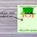 Lucky Leprechaun Handprint Craft, St.patrick's Day Craft, Printable ...